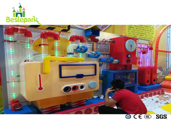 Construction Engineering Theme Park Kids Indoor Playground Electrostatic Baking Painting
