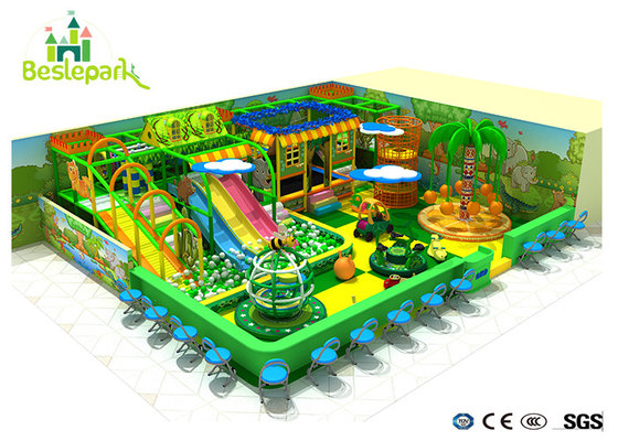Colorful Climb / Jump Kids Indoor Playground Anti Skid 15.86 * 7.32  * 8M