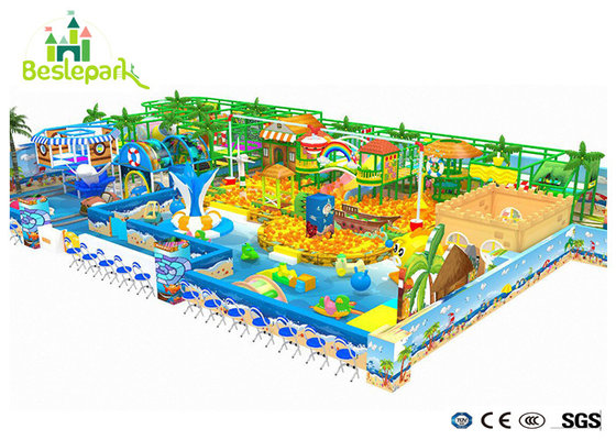 Giant Indoor Play Areas For Toddlers , Soft / Safe Kids Indoor Playhouse
