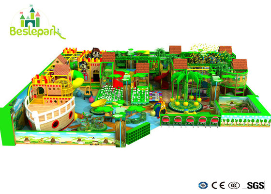 Ball Pit Jungle Theme Playground Security Environmental Protection For Shopping Mall