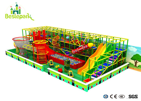 Customized Size Kids Indoor Playground Devil Slide For Shopping Mall