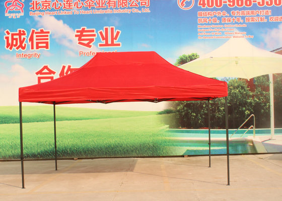 Advertising Activity Pop Up Market Tent , Custom Printed Folding Canopy Tent
