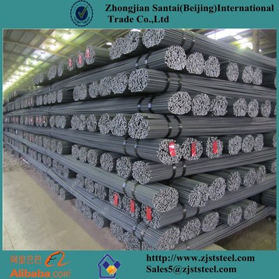 Carbon steel black reinforcing steel rebar iron rod for construction