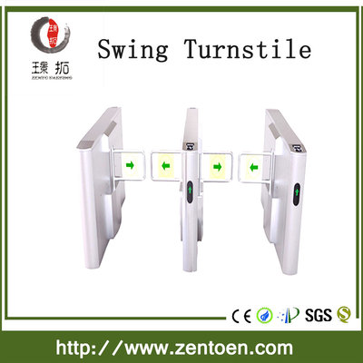 RFID security turnstile gate swing turnstile/ access control pedestrian swing turnstile