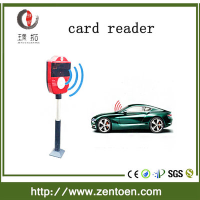 Bluetooth car parking system with barcode printer RFID card reader