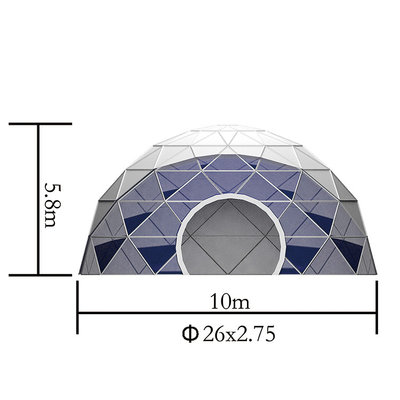 Marquee Greenhouse large geodesic tent 10m Diameter For Fashion Shows