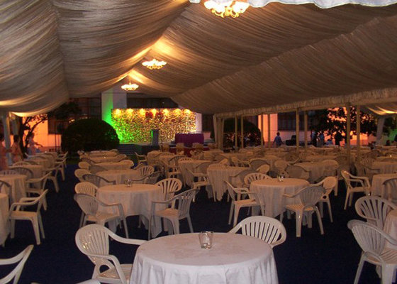 UV Resistance Wedding Canopy Tent , Large Commercial Event Tents Flame Resistant