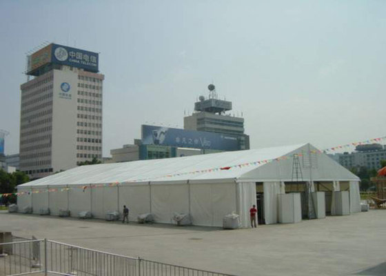 Permanent White Outdoor Event Tent UV Resistance / Fire Retardant 20 x 25m 20 x 35m