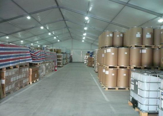 Big Relocatable Industrial Storage Tents 15m X 30m Removable Flame Retardant