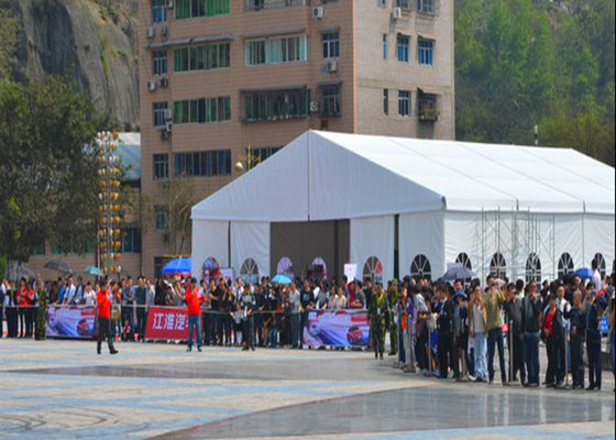 Custom Trade Show Tents Aluminum Material Fireproof / Flame Retardant