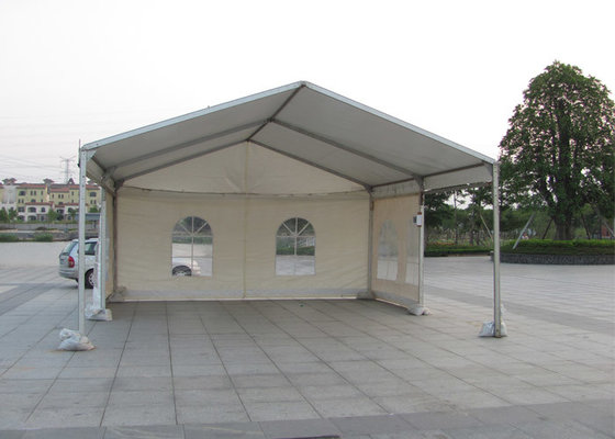 Fabric Structure Outdoor Canopy Tent , 100km/H Small Event Tent Without Windows