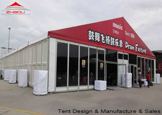 Large Outside Tents Aluminum A Frame Structure With Glass Walls