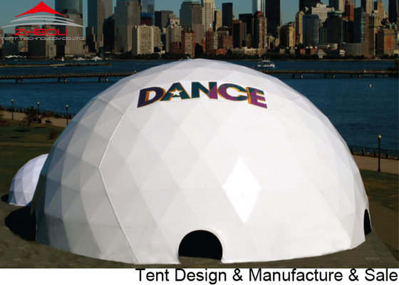 Fire Retardant Geodesic Dome Tent Diameter 30m / Large Commercial Tents