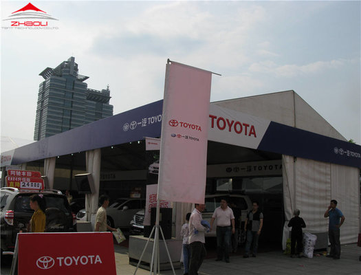 Exhibition Pagoda Party Tent With Advertisement Logo / Outdoor Wedding Event Tents