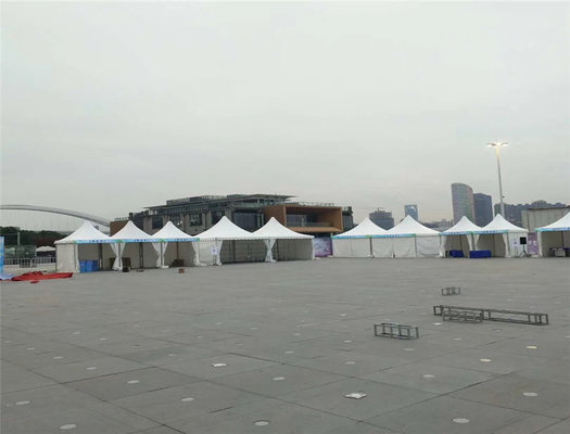High Reinforce Aluminum Frame 5x5m Modular Cube Tent / Party Pagoda Marquee