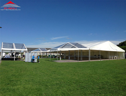 Elegant Decorated Wedding Marquee Tent With Dance Floor And Liner