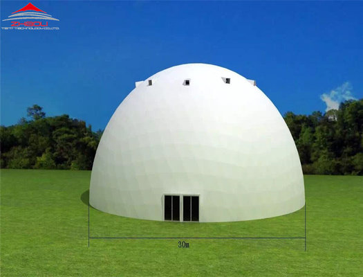 Waterproof Lightweight Geodesic Dome Tent With Roof Lining For Cinema