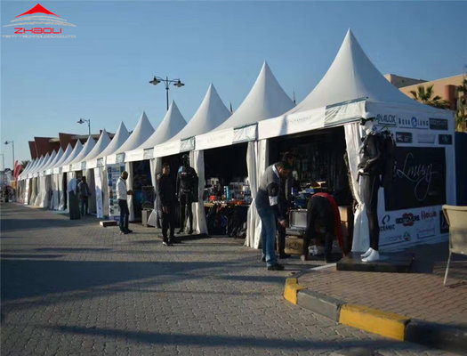 Customized Folding Outside Gazebo Tent / Garden Canopy Tent For Catering