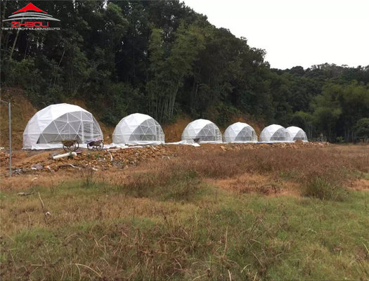 Dia 5-60 M Lightweight Outdoor Dome Tent / Transparent Dome Tent For Exhibitions