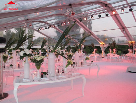 PVC Double Coated Polyester Outdoor Event Tent Without Center Pole