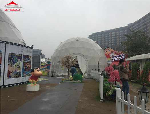 20m Diameter Half Sphere Tent Allowed Temperature -30 Degree Celsius ~+ 70 Degree Celsius