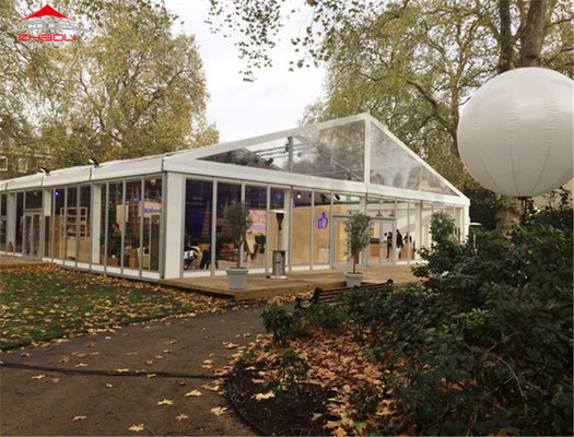 10x24m 200 People Outdoor Event Tent Hard Pressed Extruded Aluminum Alloy Frame