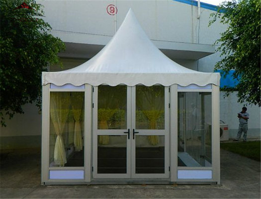 Colorful Pagoda Polygon Tent / Mobile Aluminum PVC Party Tent