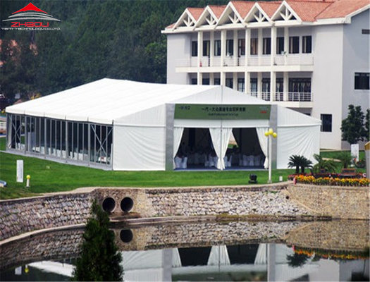 Fire Retardant Anti - UV Large White Tent For Outdoor Party / Event