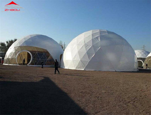 Semi Geodesic Tent / Half Dome Tent Design For Outdoor Advertising Promotion