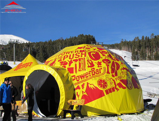 Cube Double Decker Tent With Two VIP Flooring / Large Geodesic Tent
