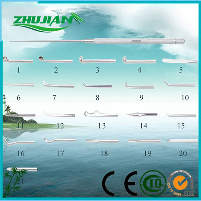 Medical Micro cerumen hook 9pcs, 21pcs - for Medical ENT operation