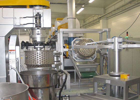 High Power dip - spin coating process / Auto Zinc Flake Coating Machine