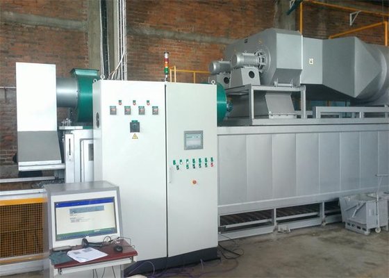 Zinc Flake Coating Furnace Metal Coating Line Gas Heating Single Combustion