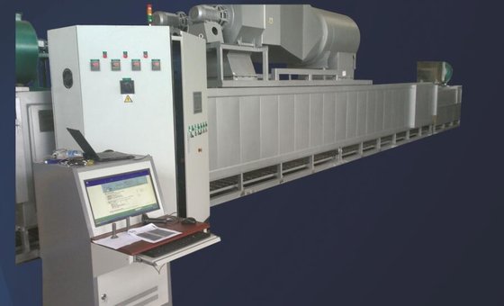 Double Combustion Metal Coating Machine For Zinc Flake Coating