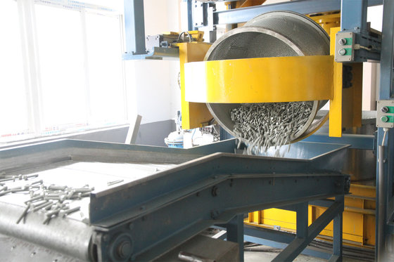 Full Automatic Zinc Flake Coating Machine Have Single Basket Max Capacity 2000kg/H