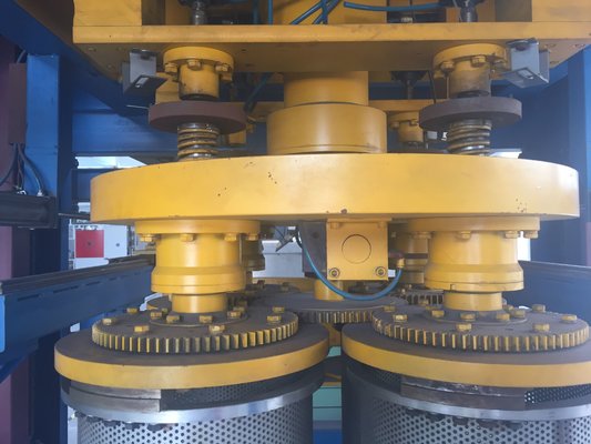 4000 Kg / H Max Capacity Dip Spin Coating Machine , Basket Planet Type Dip Spin Coating Equipment