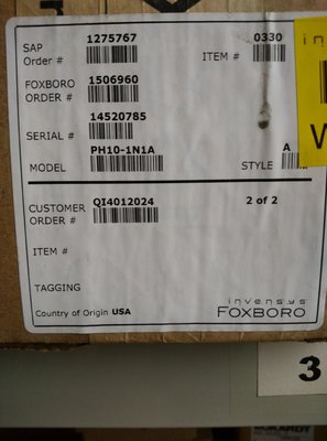 New and original FOXBORO ECKARDT Electric Intelligent Digital valve positioner SRD991,SRI990-BIM,SRD991-BHNS6EA4NR-V01