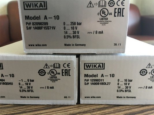 Original and quality Wika pressure transmitter  A-10 S-10 S-20 4-20mA