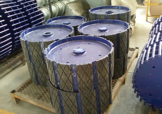 15 mm Thickness Conveyor Head Pulley Rubber Slide Lagging Pads