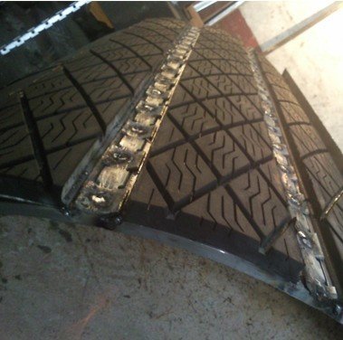 630mm Conveyor Pulley Slide Lagging Sheet, Removable Pulley Lagging