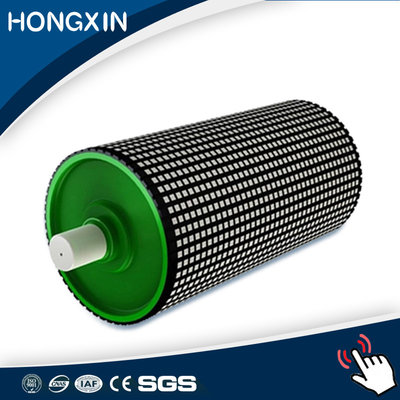 15mm thickness mining industry conveyor durm natural rubber ceramic lagging