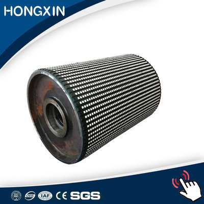 Pulley Lagging Length 1450mm  Conveyor Head Pulley Rubber Ceramic Covering