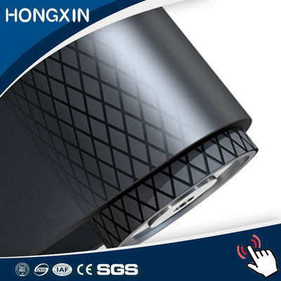 15mm thickness wear resistant conveyor pulley diamond shape rubber pulley lagging supplier