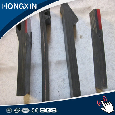 High wear resistant dual sealing system rubber polyurethane conveyor belt skirting