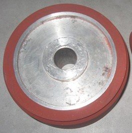 O.D 100 mm  silicon rubber rollers for heat transfer machine