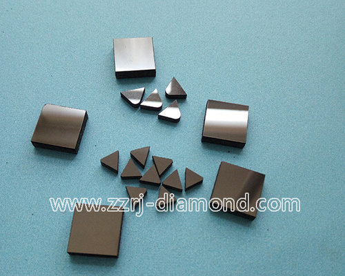 RJ PCD cutting tool blanks and tips for pcd inserts